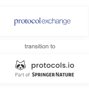Protocol Exchange transitioned to protocols.io!