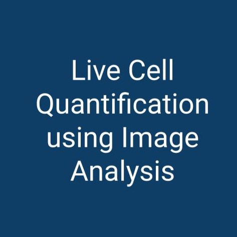 Live Cell Quantification using Image Analysis