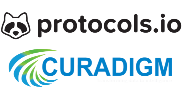 protocols.io and Curadigm Datalytics partnership announcement